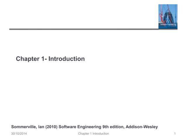 Software Engineering 10th Edition by Ian Sommerville (eBook PDF) | PDF