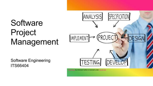 Software Engineering (Project Scheduling) | PPT
