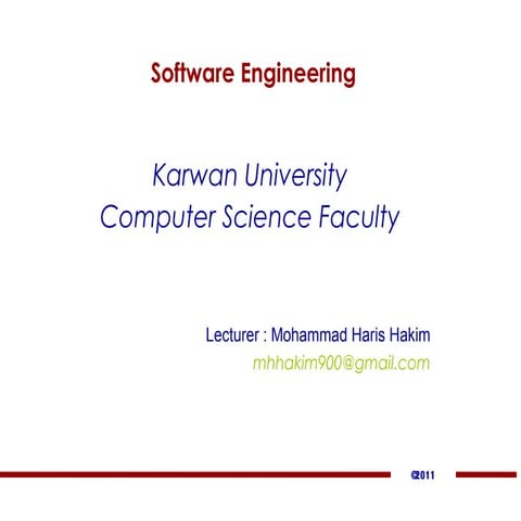 Software Engineering lecture2 | PPT