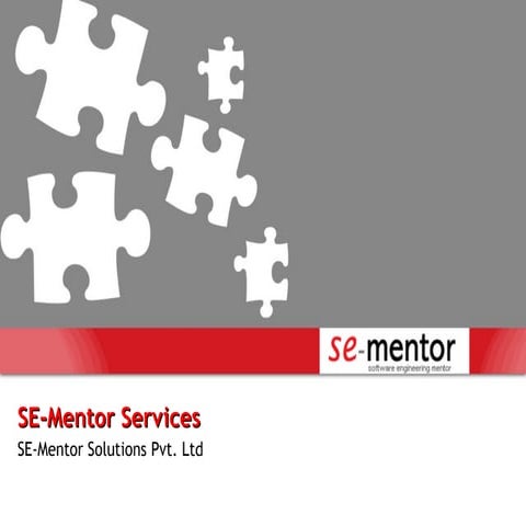 Se mentor services | PPT