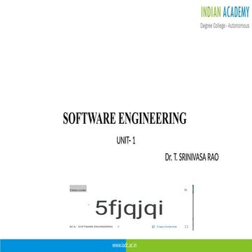 Software engineering introduction with ppt | PPTX