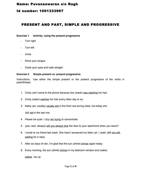 Present simple2 | PDF
