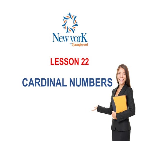 Cardinal numbers | PPT