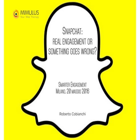 Alla scoperta di Snapchat | PPTX