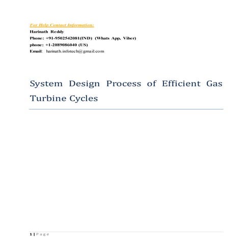 Introduction to Thermo-fluid System Design | PDF