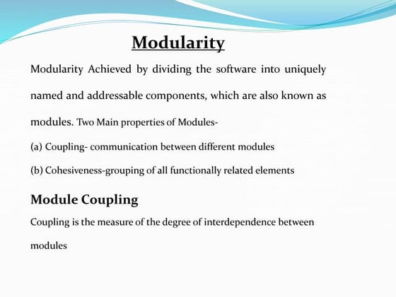 Modules And Modularization Criteria Pptx Programming Languages Computing