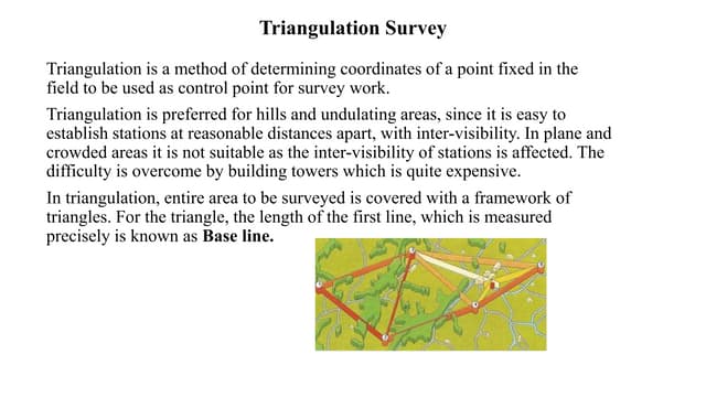 Triangulation and Trilateration | PDF