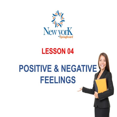 Se4 lesson 4-positive and negative feelings | PDF