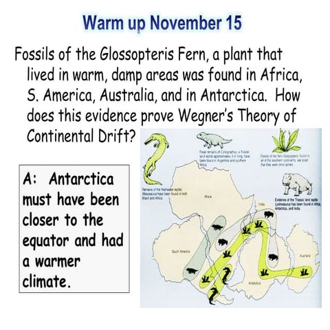 seafloor spreading theory | PPT