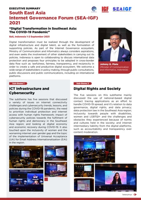 National ID-IGF Dialogue 2016 Summary | PDF