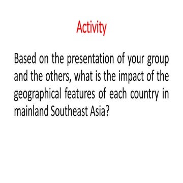 SEA Activity.pptx sdddddddddddddddddddddddddddddddddddddd | PPTX