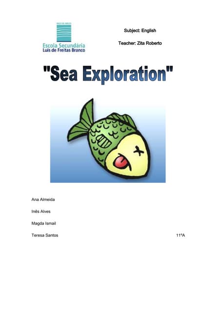 Oceans and marine life | DOCX