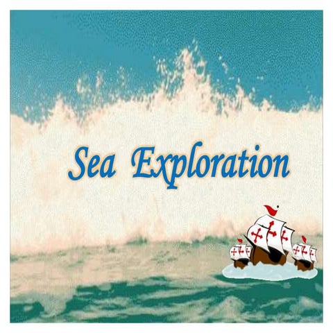 Sea exploration | PPTX
