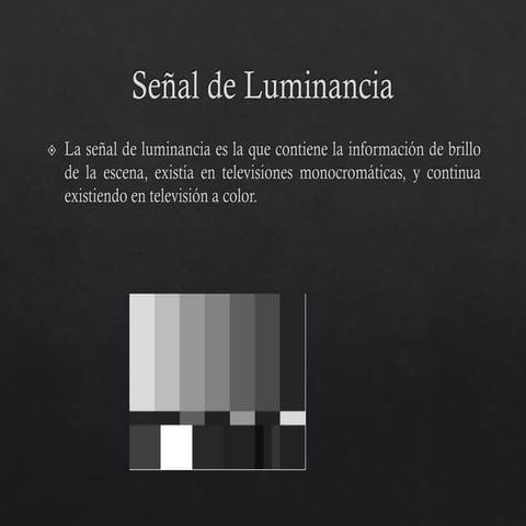 Señal de luminancia | PDF