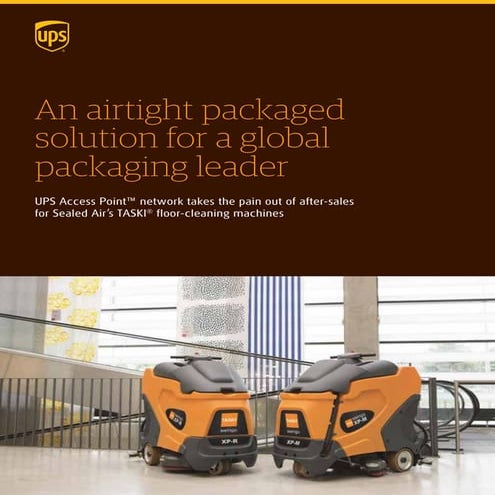 Sealed Air UPS Case Study | PDF