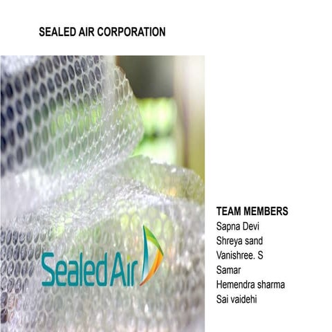 Sealed air corporation | PPTX