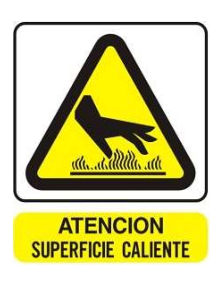 Señalizacion Superficie Caliente