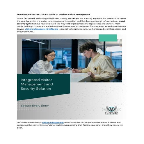 Seamless and Secure - Qatar's Guide to Modern Visitor Management.pdf
