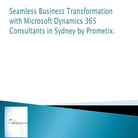 Why Microsoft Dynamics 365? | PPTX