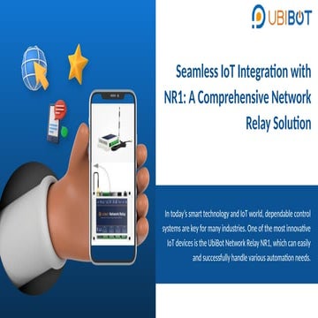 Seamless IoT Integration with NR1 - A Comprehensive Network Relay ...