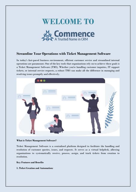 Helpdesk ticketing system | PPTX