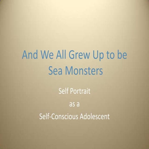 Sea Monsters | PPTX