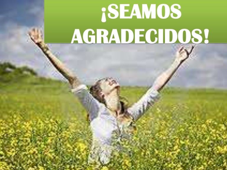 Vive Agradecido