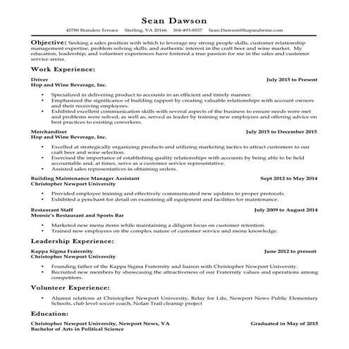 Gail's Current Resume | DOCX