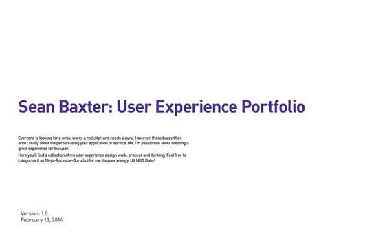 Andrea Roberts UX Portfolio | PPT