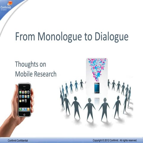From Monologue to Dialogue | PPTX