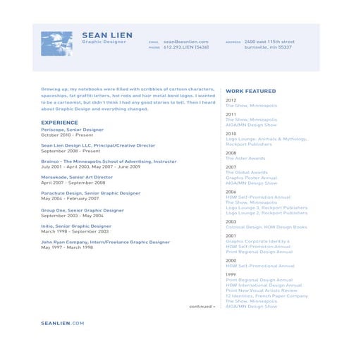 Sean Lien - Resume | PDF