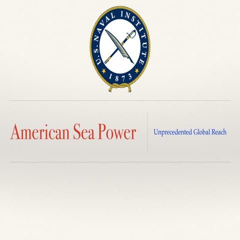 Sea power 3.2 session 5 eve of ww i | PPT