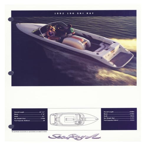 Sea ray 190 skcb ss | PDF