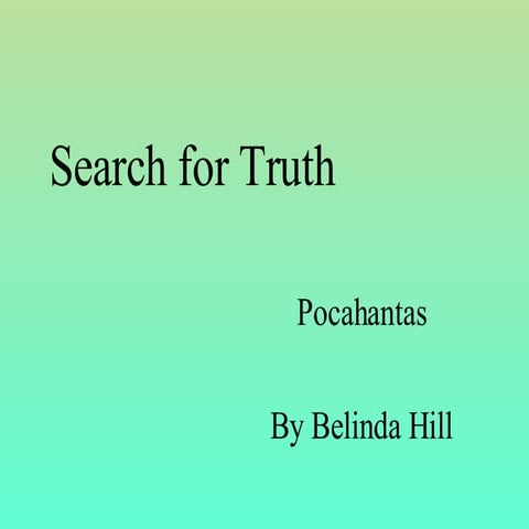 Search For Truth | PPT
