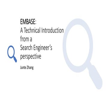 Search Engineering in EMBASE | PPTX
