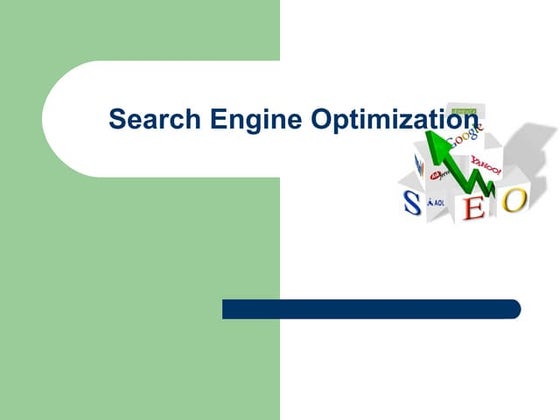 Search Engine Optimization Tutorial | PPT