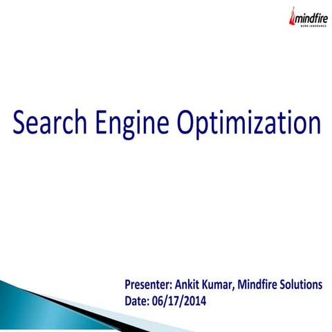 Search Engine Optimization Ppt