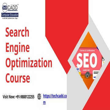 Best Search Engine Optimization Course in Jalandhar | PPTX