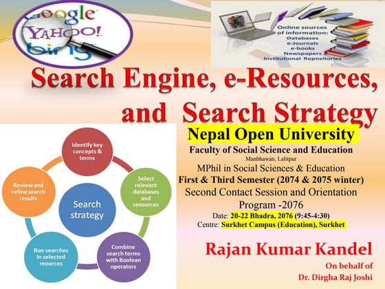 Search Engine Powerpoint | PPTX | Search | Internet