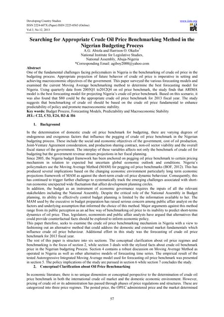 Platts moc explained | PDF