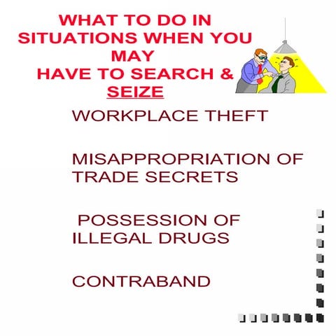 Search in workplace procedure | PDF