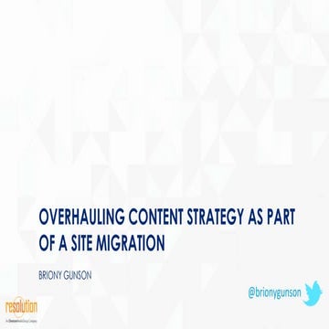 Overhauling Content Strategy As Part Of A Site Migration - Search ...