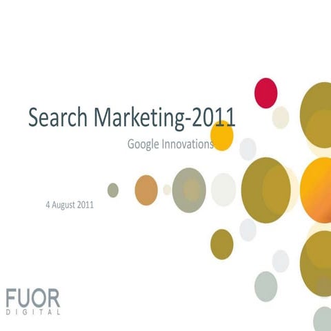 Google's Search Marketing Innovations | PPT