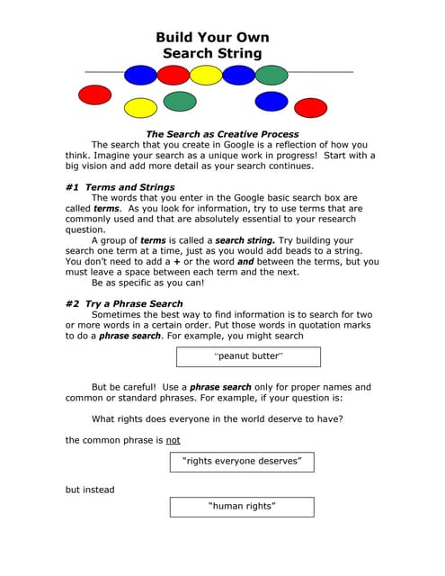 Tips Tricks Search | PDF