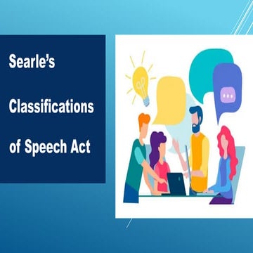 Searle's Classifications of Speech Act 1.pptx