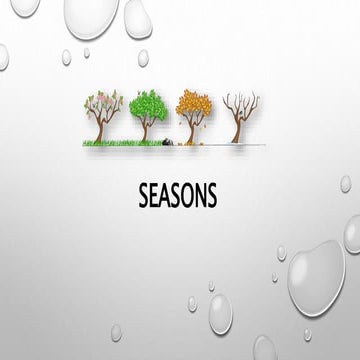 Seasons | PPT