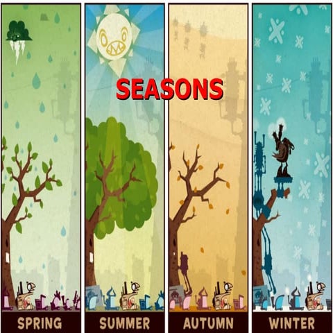 Seasons. Months. | PPT
