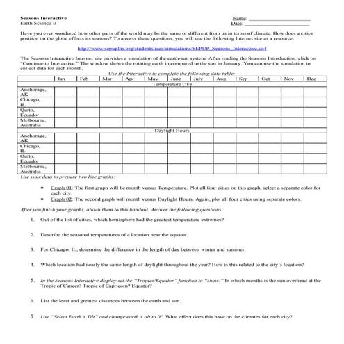 Seasons Interactive | DOC