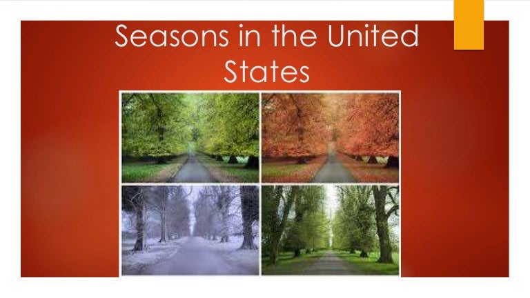 Seasons in the united states