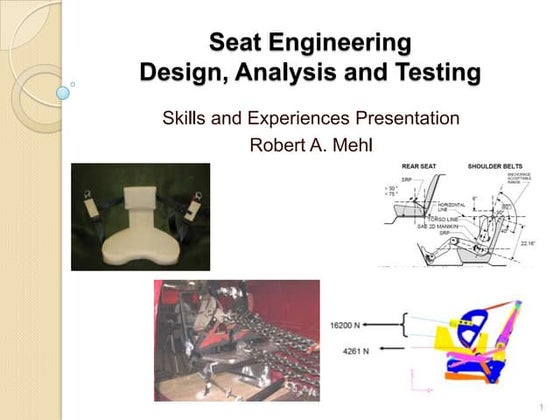 Automotive seat design | PPT